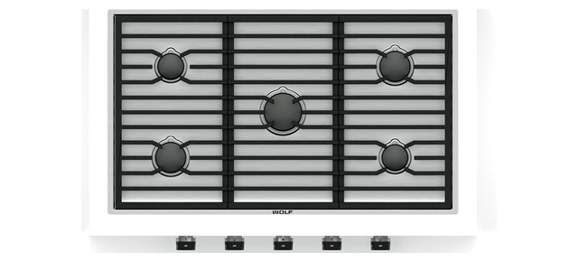 Wolf 36" Contemporary Gas Cooktop - 5 Burners (CG365C/S)
