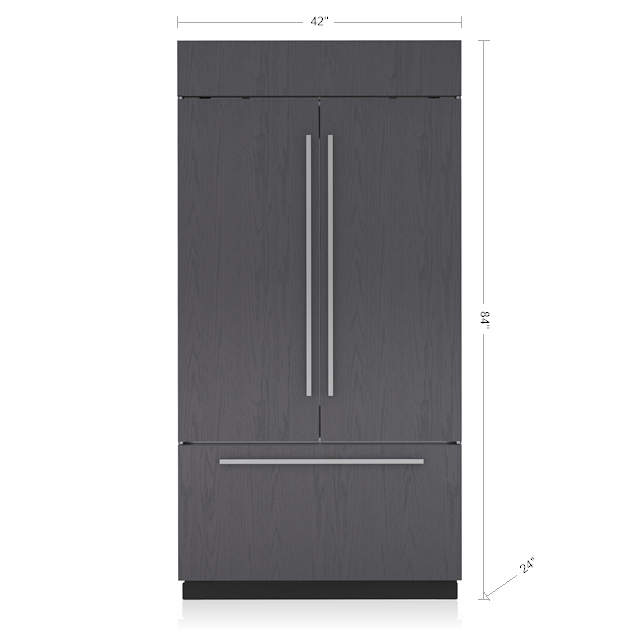 Sub-Zero 42" Classic French Door Refrigerator Panel Ready