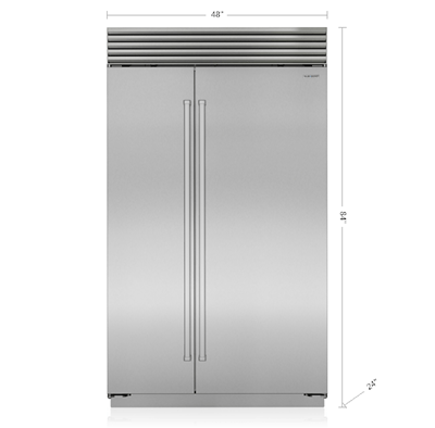 Sub-Zero 48" Classic Side-by-Side Refrigerator Freezer