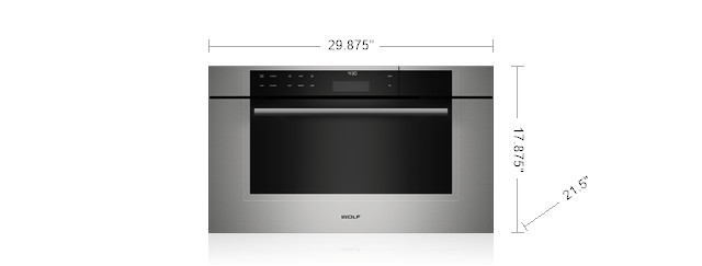 Wolf 30" M Series Transitional Convection Steam Oven (CSO30TM/S/TH)