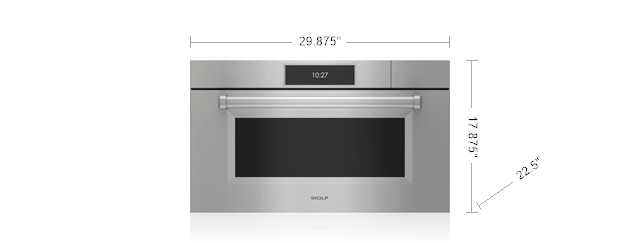 Wolf 30" M Series Professional Convection Steam Oven (CSO3050PM/S/P)