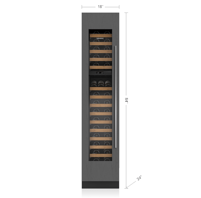 Sub-Zero 18 Inch Wine Column High Altitude (DEC1850W)