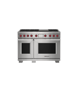 Wolf - DF48650G/S/P - 48" Dual Fuel Range - 6 Burners and Infrared ...