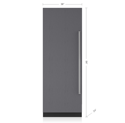Sub-Zero 30" Designer Column Refrigerator - Panel Ready (IC-30R)