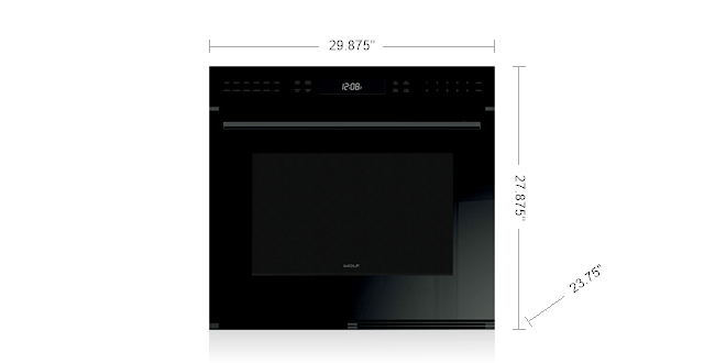 Wolf Legacy Model - 30" E Series Contemporary Built-In Single Oven ...
