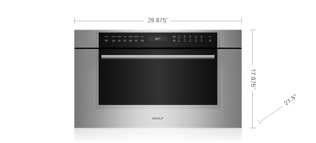 Wolf 30" M Series Transitional Speed Oven (SPO30TM/S/TH)