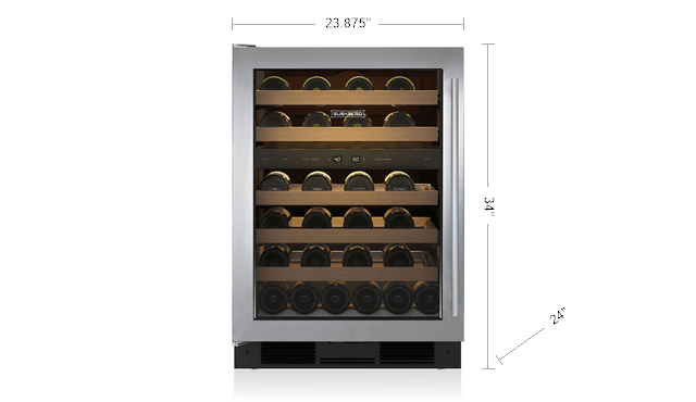 Sub-Zero 24" Undercounter Wine Storage (UW-24/S)