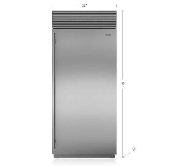 Sub-Zero 36" Classic Freezer (BI-36F/S)