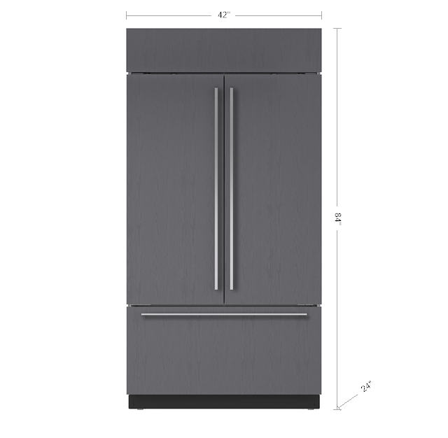 Sub-Zero Legacy Model - 42" Classic French Door Refrigerator/Freezer ...