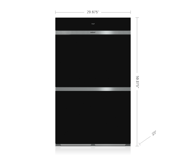 Wolf 30" M Series Contemporary Built-In Double Oven (DO3050CM/B)