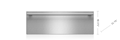 Wolf 30" Warming Drawer (WWD30)