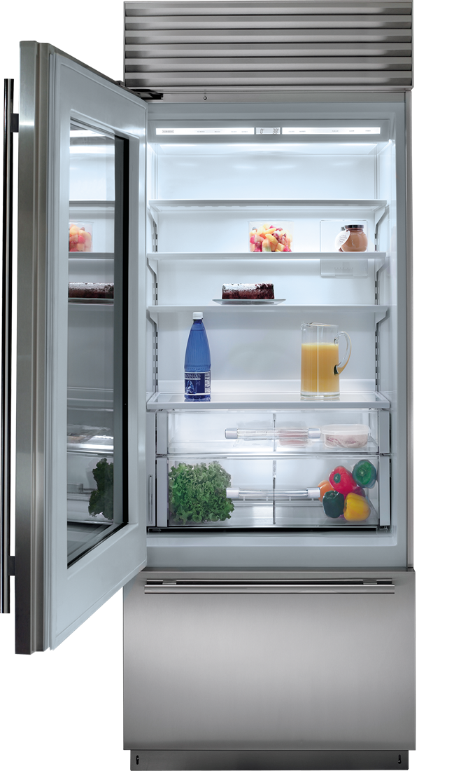 Sub-Zero Legacy Model - 30" Classic Over-and-Under Refrigerator/Freezer ...