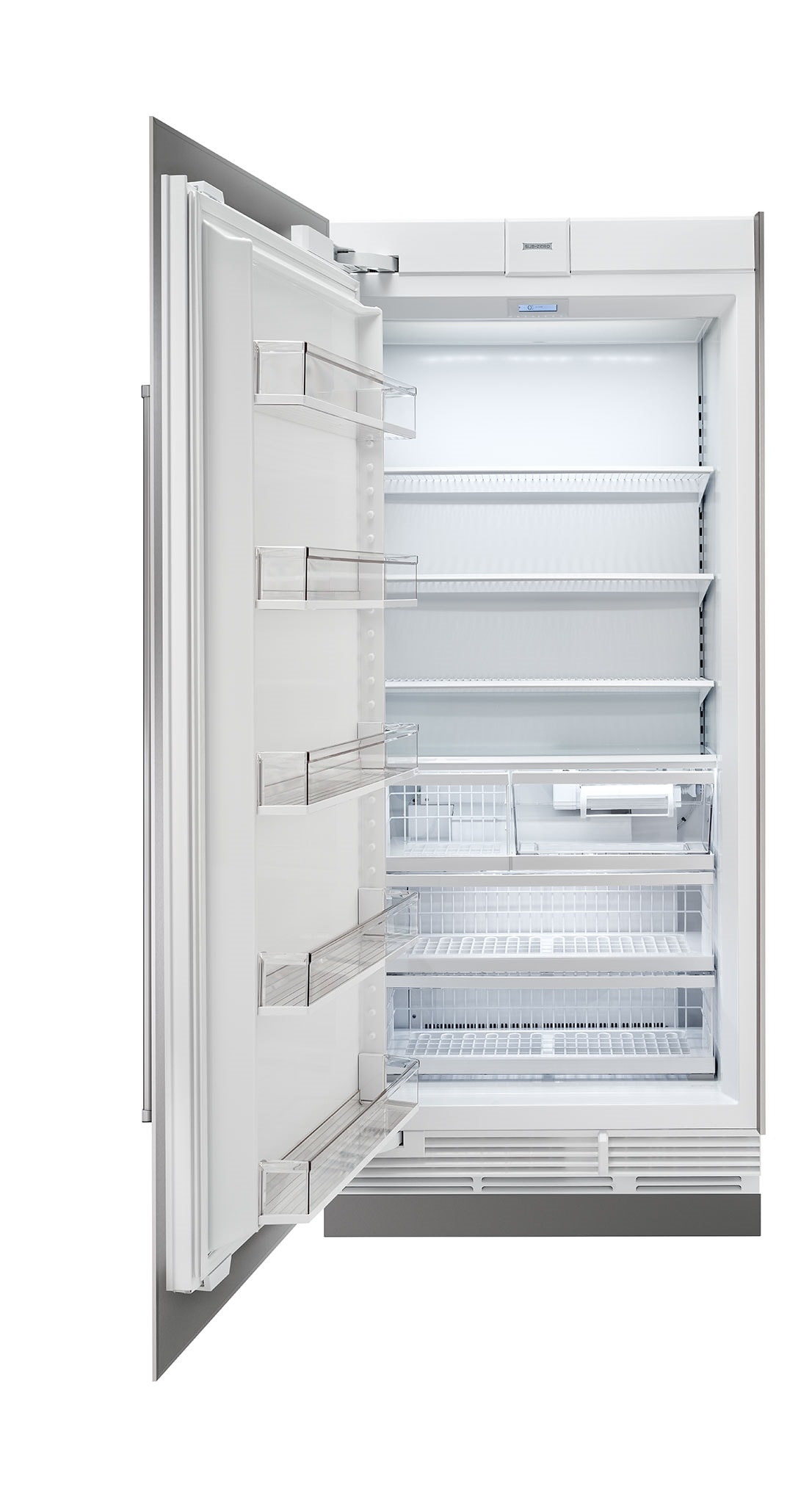 Sub-Zero 36" Designer Column Freezer with Ice Maker - Panel Ready (IC-36FI)