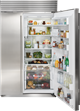 48" Built-In Side-by-Side Refrigerator/Freezer with Internal Dispenser ...