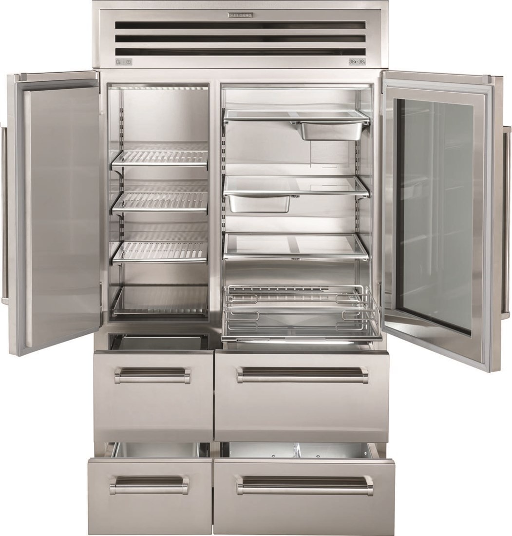 Sub-Zero 48" PRO Refrigerator/Freezer with Glass Door (PRO4850G)