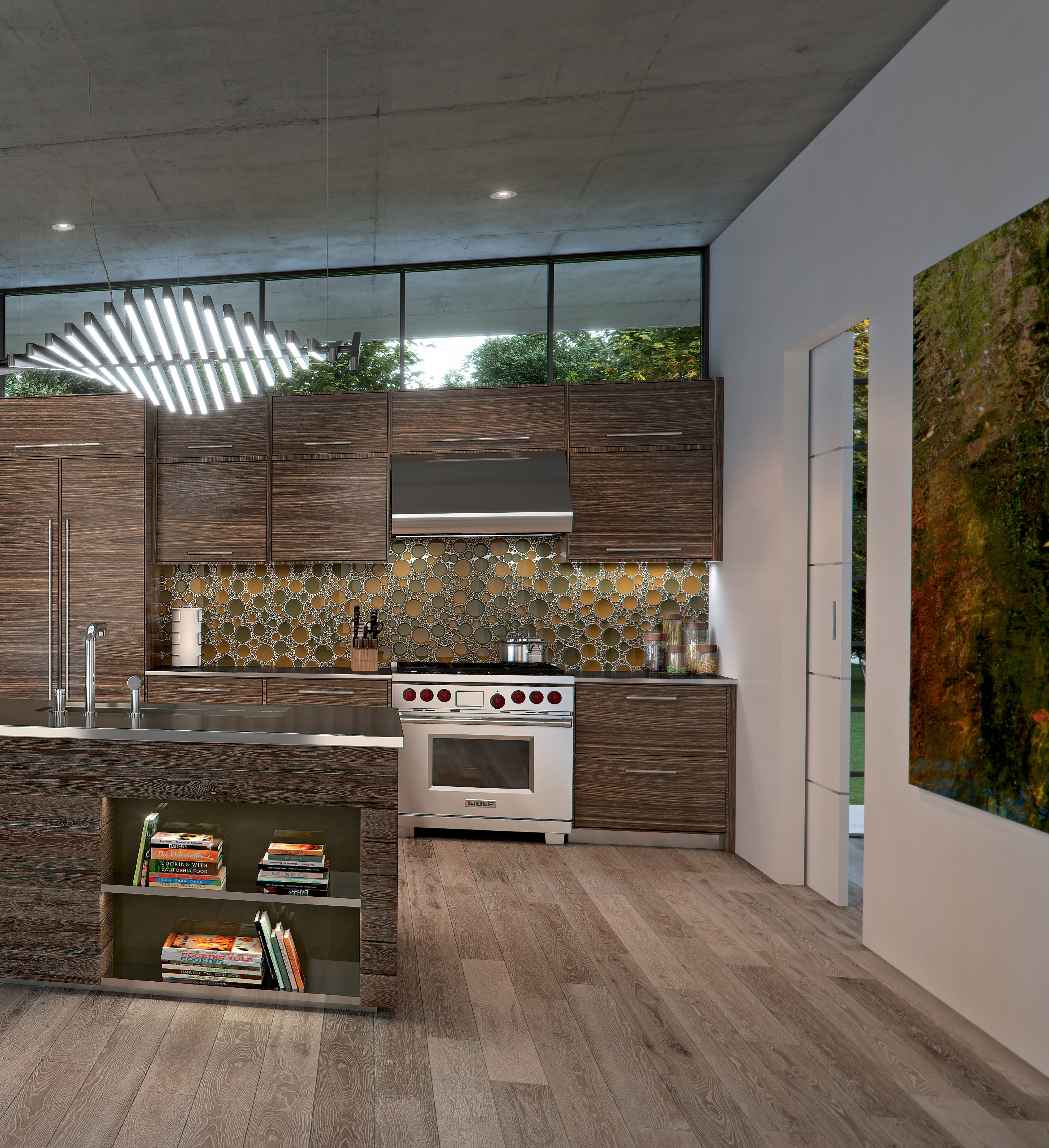 Wolf 36" Dual Fuel Range 6 Burners (DF366) Cooktop