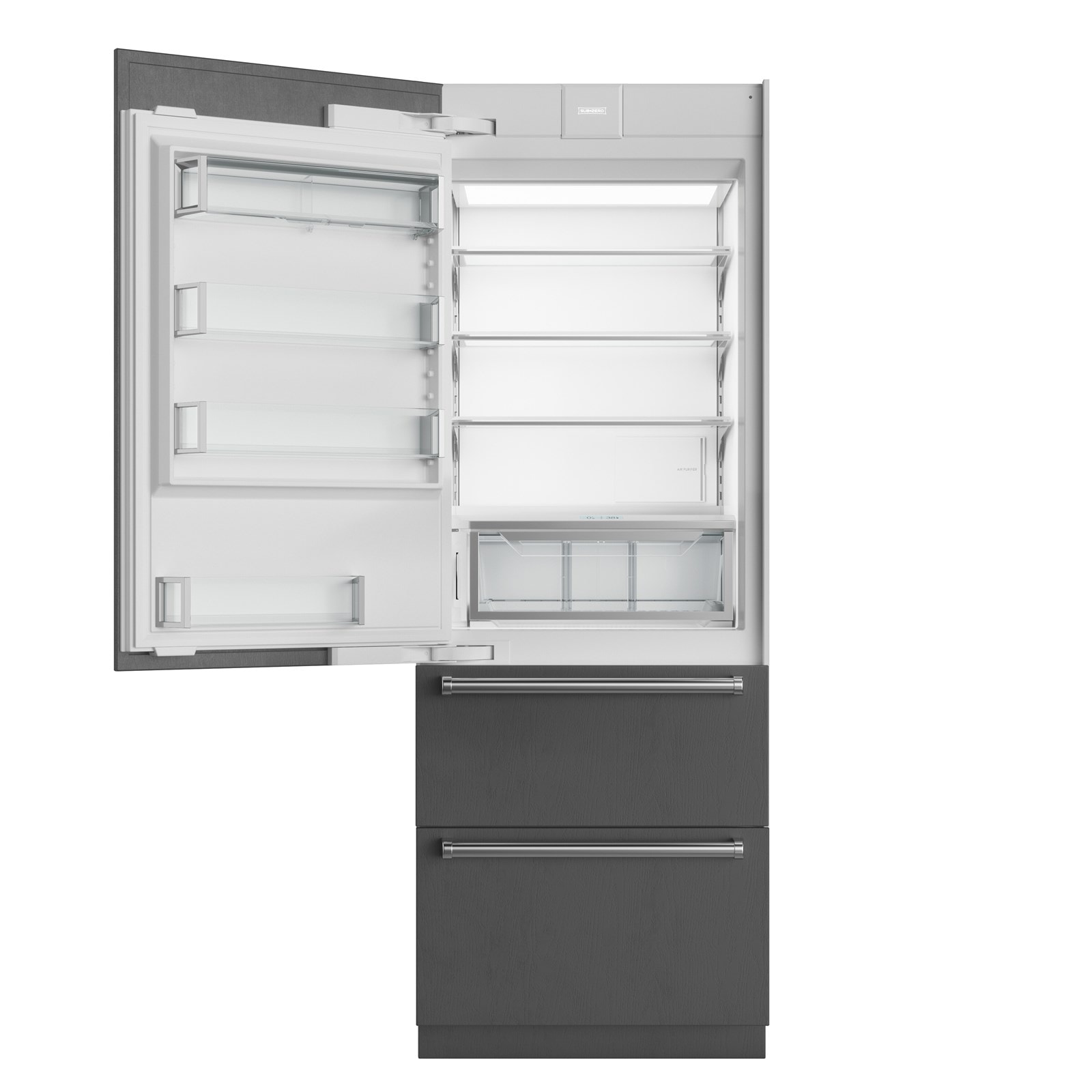 Sub-Zero 30 Inch Tall Combo with Ice Maker (DET3050CI)