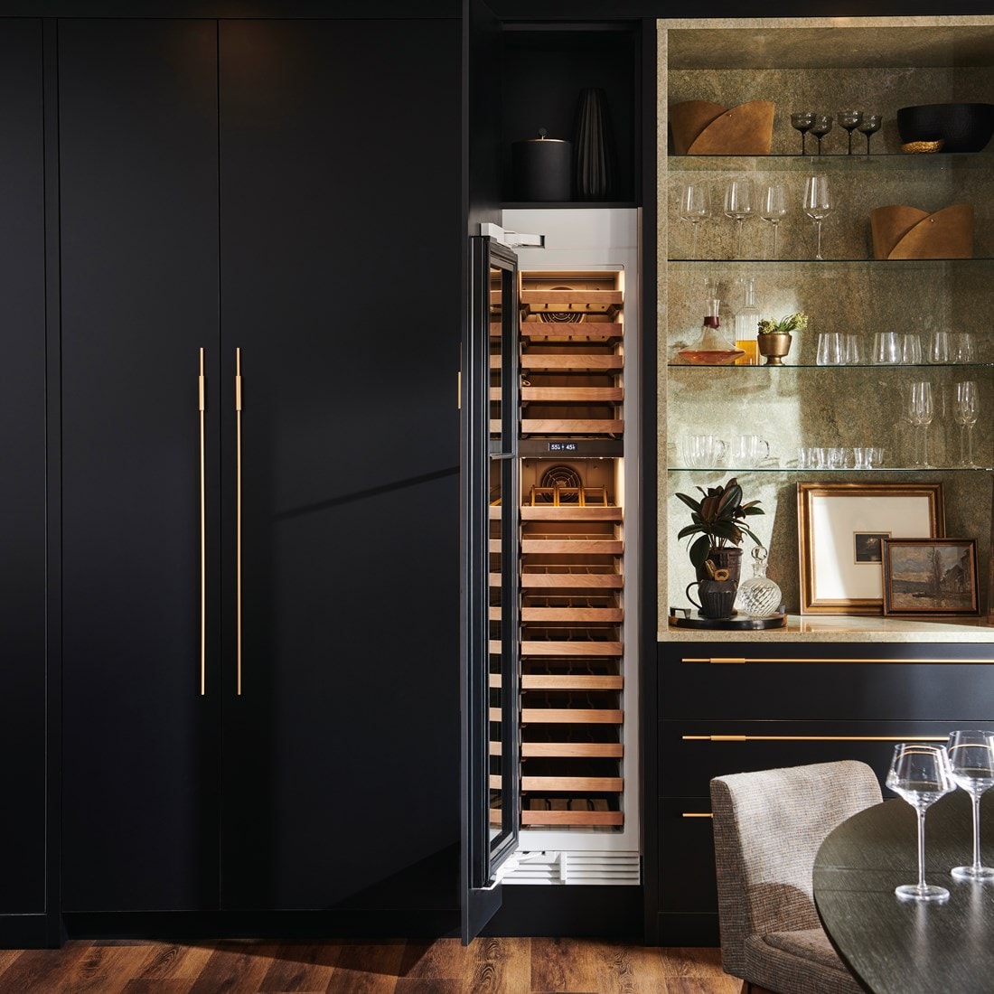 Sub-Zero 18 Inch Designer Wine Storage - Panel Ready