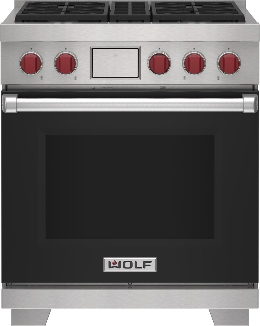 Wolf 30" Dual Fuel Range 4 Burner (DF30450/S/P)