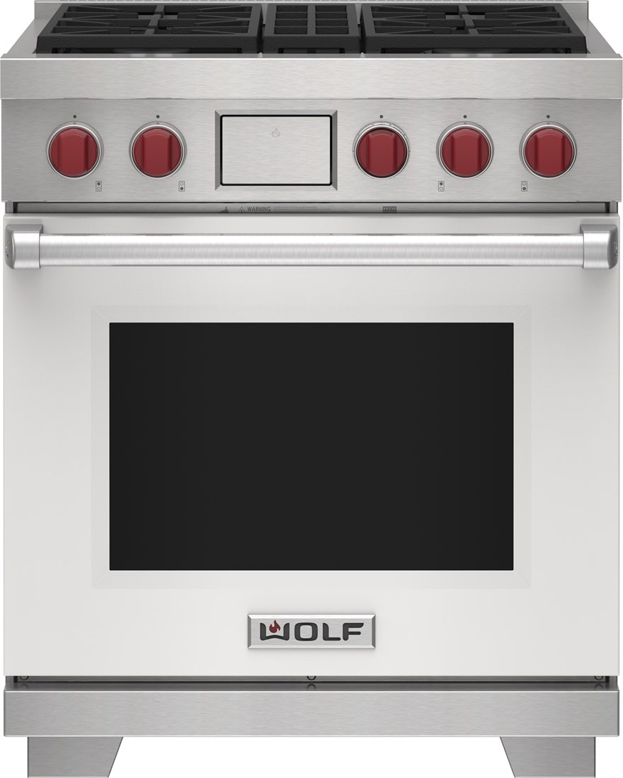 Wolf 30" Dual Fuel Range 4 Burner (DF30450/S/P)