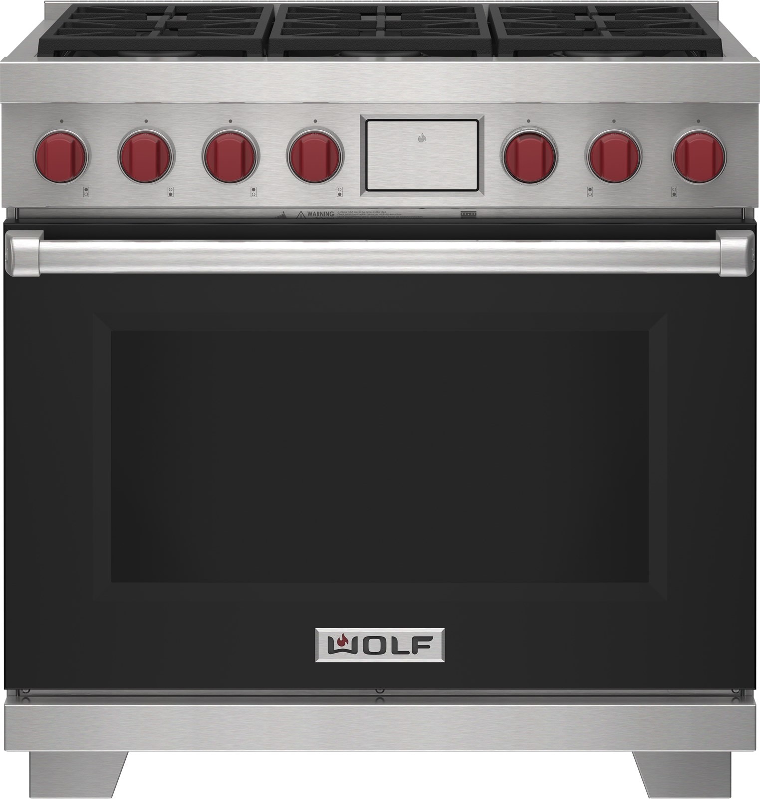 Wolf 36" Dual Fuel Range 6 Burners (DF36650/S/P)
