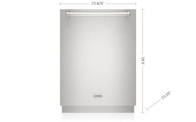 Cove 24" Dishwasher with Water Softener Panel Ready DW2450WS