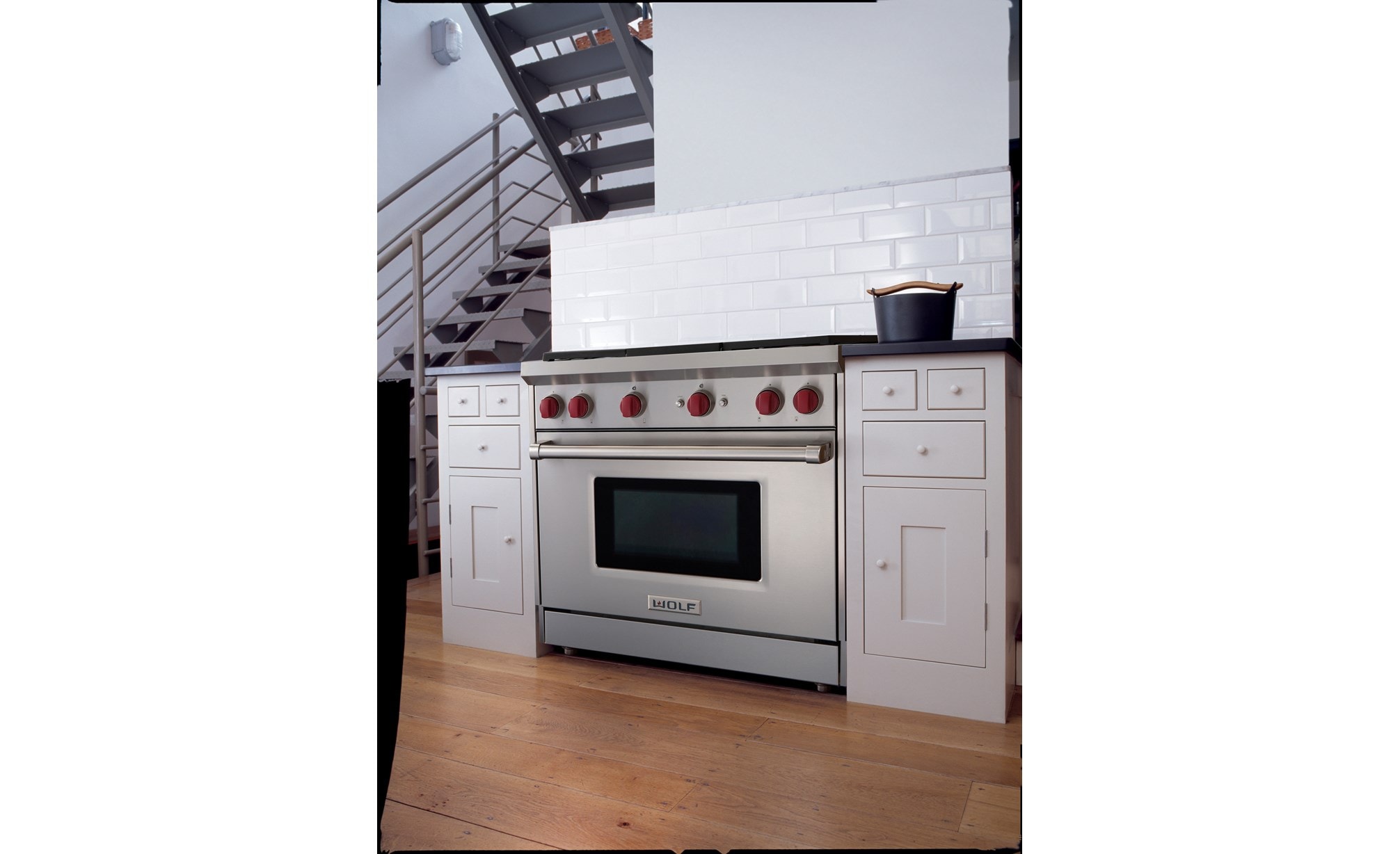 36" Gas Range - 6 Burners (GR366) Wolf Rangetop
