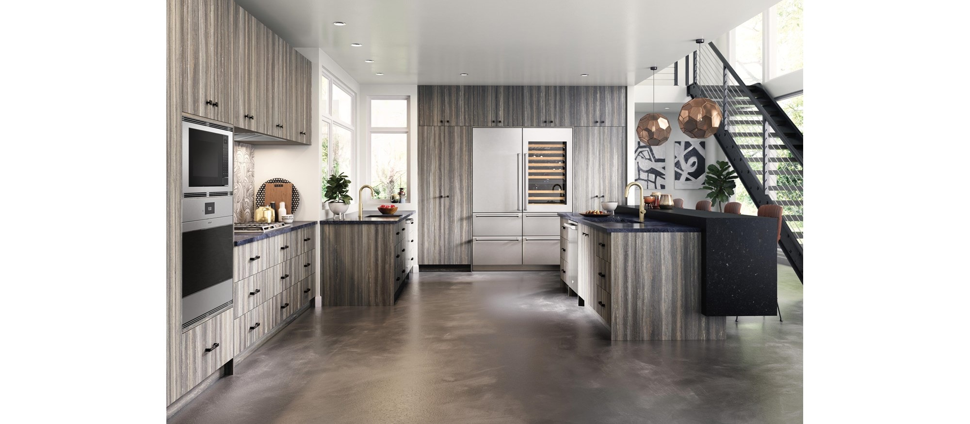 Sub-Zero 30 Inch Tall Combo with Ice Maker (DET3050CI)