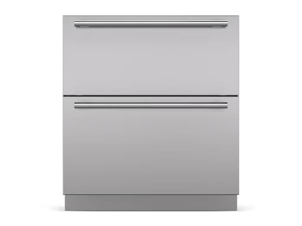 30" Designer Refrigerator/Freezer Drawers with Ice Maker - Panel Ready