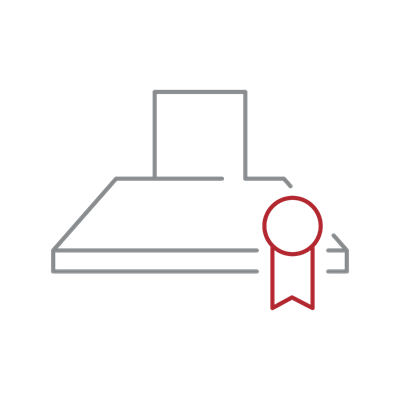 Wolf 36" Cooktop Wall Hood - Black (VW36B)