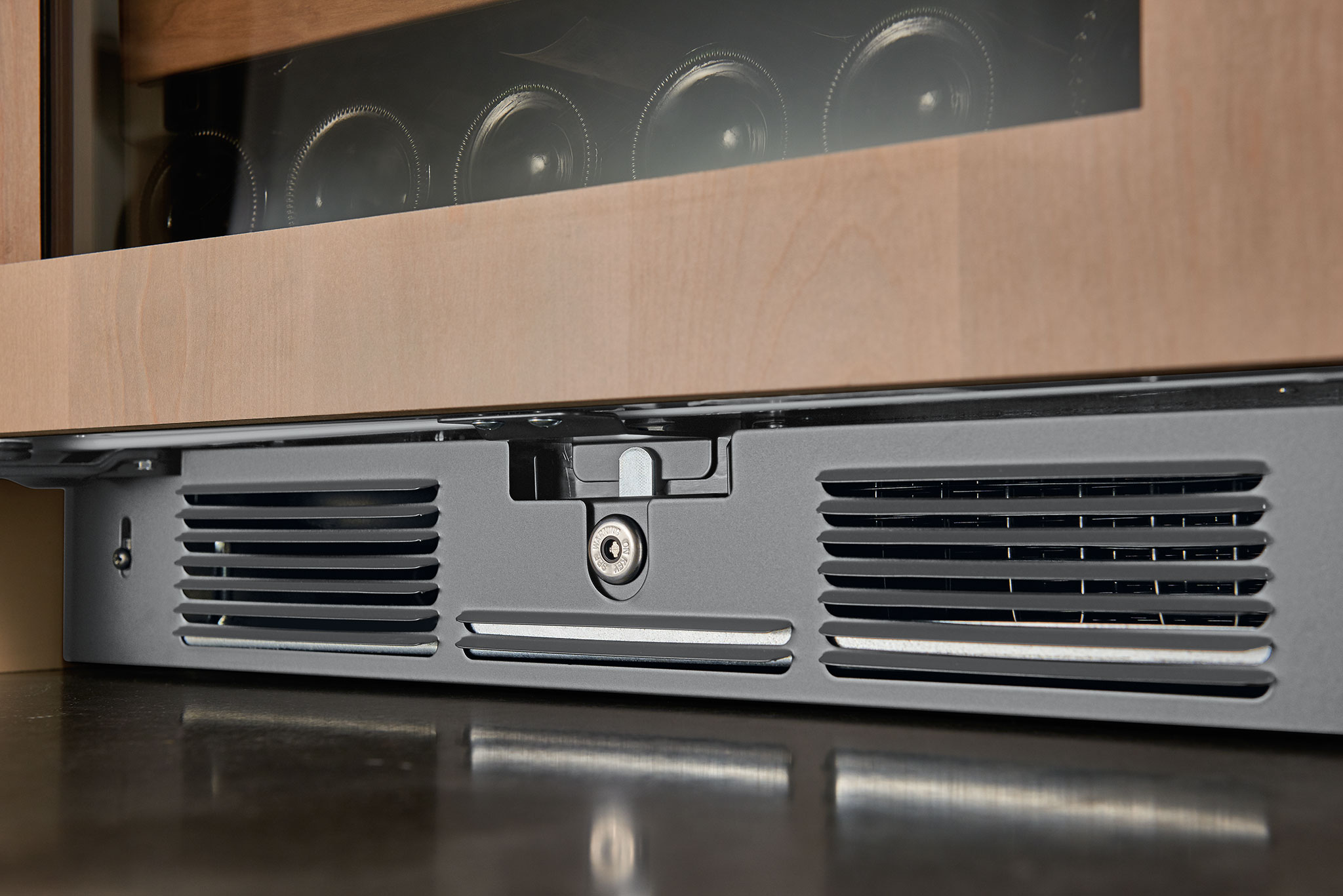 7030801-Undercounter Silver Kickplate