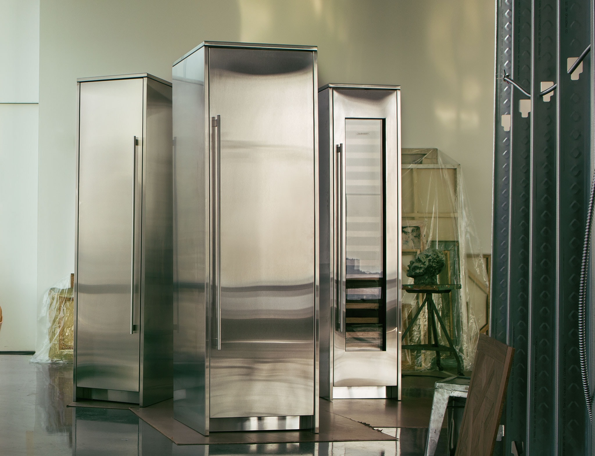 7031342-24" Integrated Stainless Steel Top Enclosure