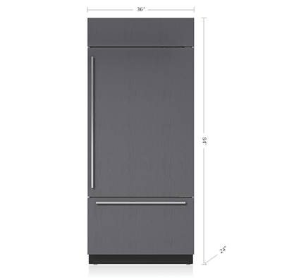 Sub-Zero Legacy Model - 36" Classic Over-and-Under Refrigerator/Freezer ...