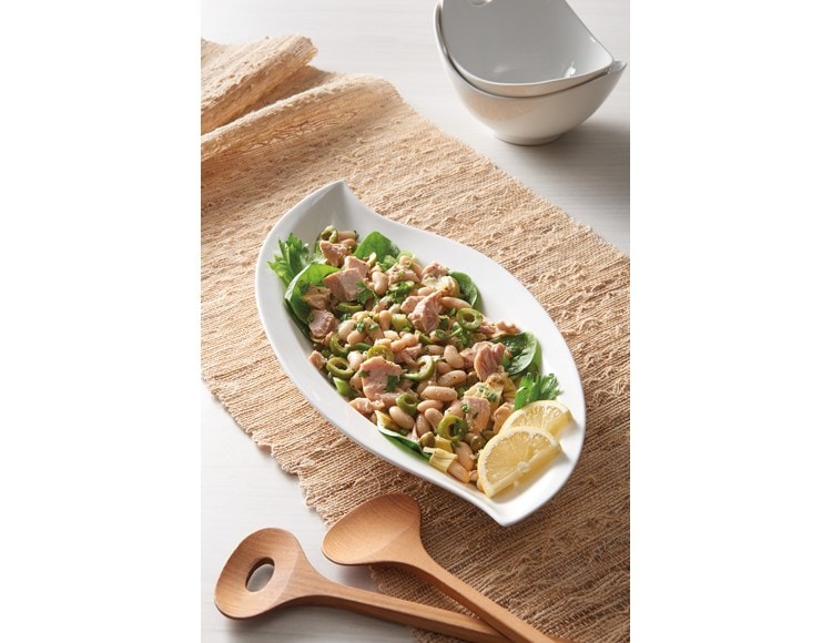 Seafood Recipes | Poached Tuna White Bean Salad | Wolf Ovens