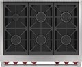 Wolf 36" Dual Fuel Range 6 Burners (DF36650/S/P) Cooktop
