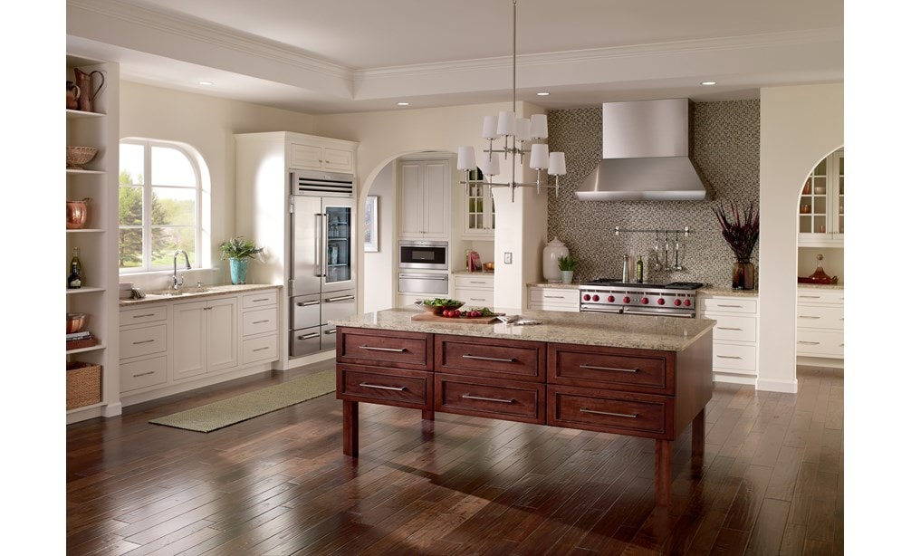 48" Gas Range 4 Burner Infrared Dual Griddle Wolf Rangetop